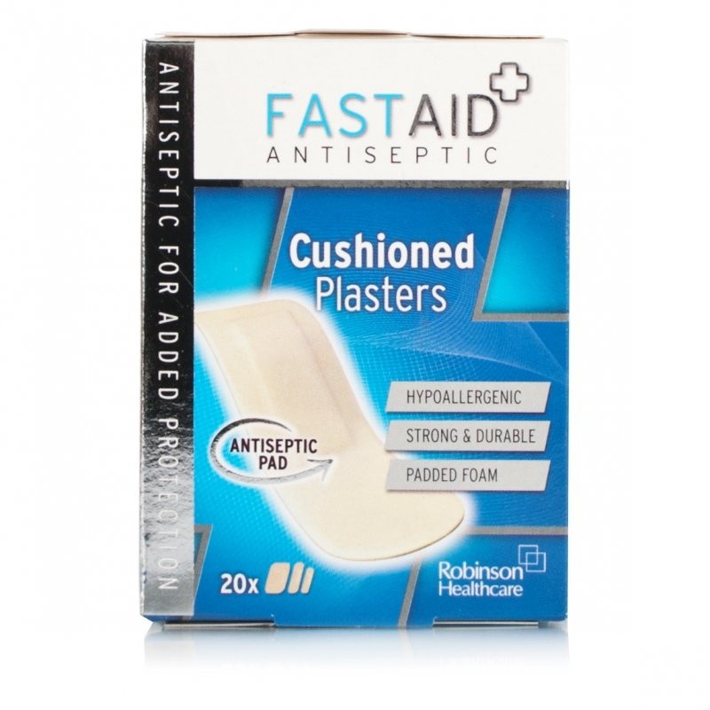 Fastaid Cushioned Plasters – Xtreme Pharmacy
