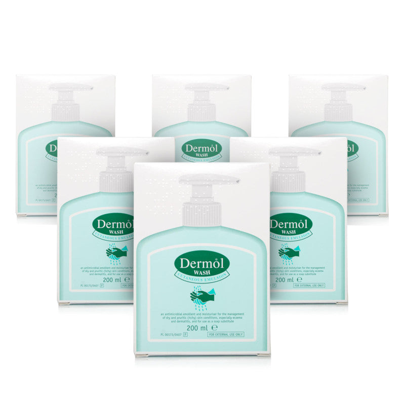 Dermol Wash Emulsion - 6 Pack – Xtreme Pharmacy