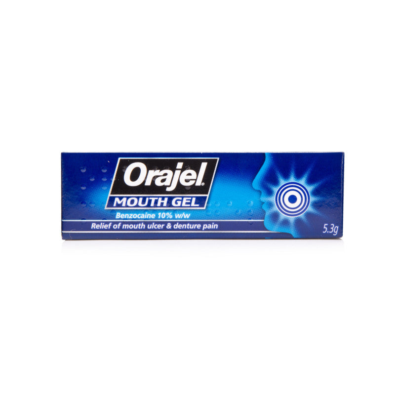 Orajel Mouth Ulcer & Denture Gel – Xtreme Pharmacy