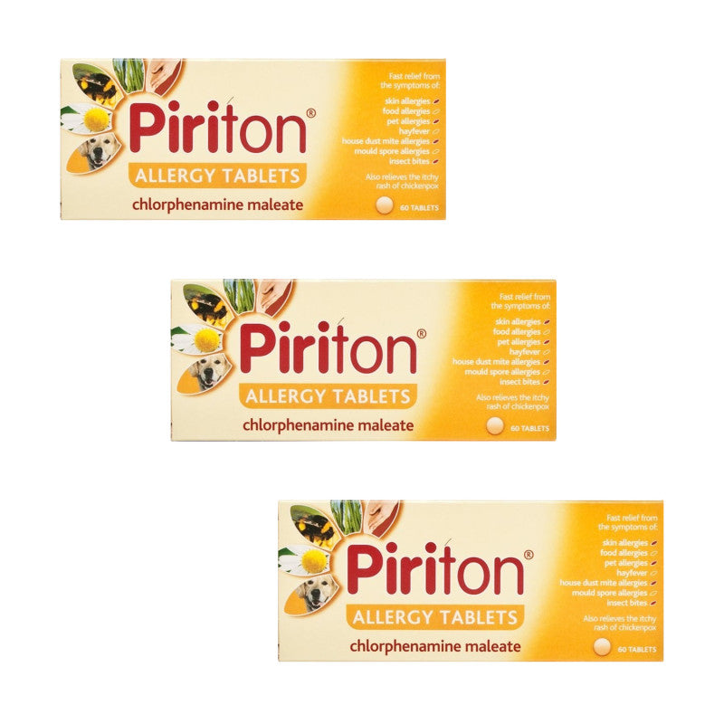 Piriton Allergy Tablets Triple Pack – Xtreme Pharmacy